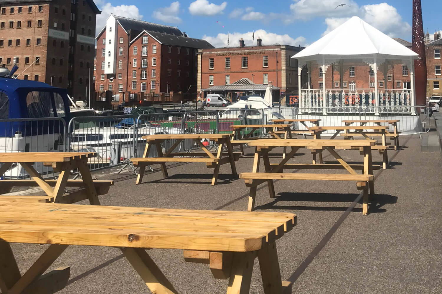 Victorian Bandstand Stage - Stages for Hire UK