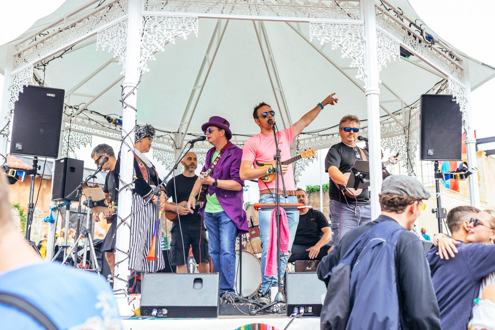Victorian Bandstand Stage - Stages for Hire UK