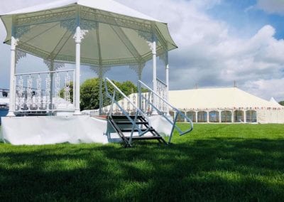 Victorian Bandstand Stage - Stages for Hire UK